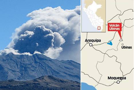 Volcán Ubinas: cenizas de las explosiones afectan a niños y animales ...