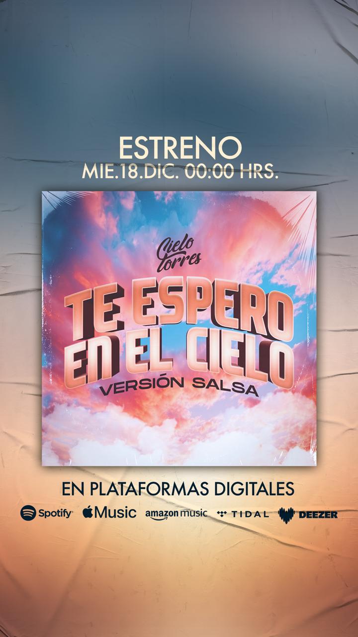 Cielo Torres cierra el año con un himno al desamor y la esperanza con "Te espero en el cielo ...