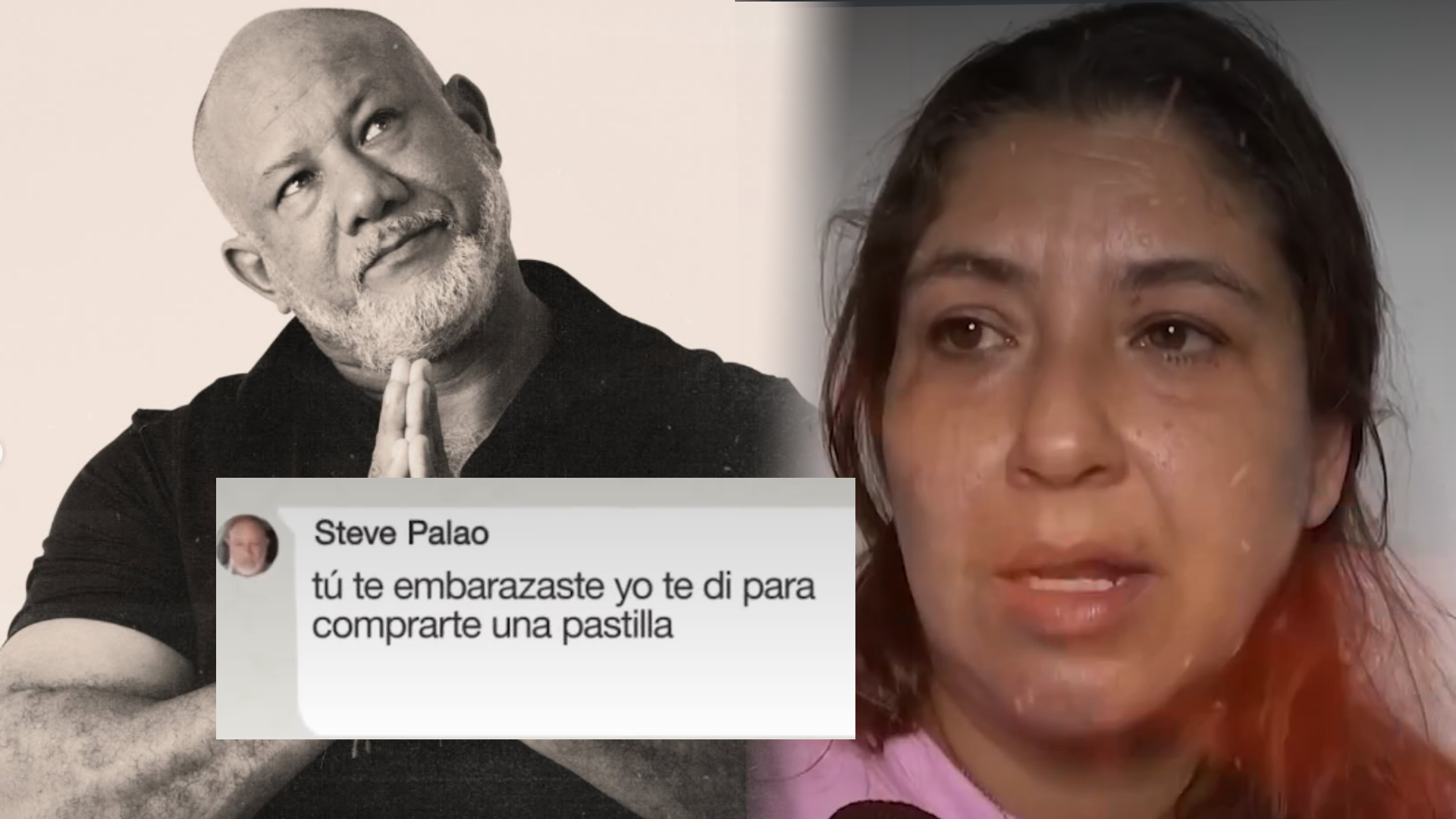 Acusan a Steve Palao de tener una hija oculta: “Yo te di para la ...